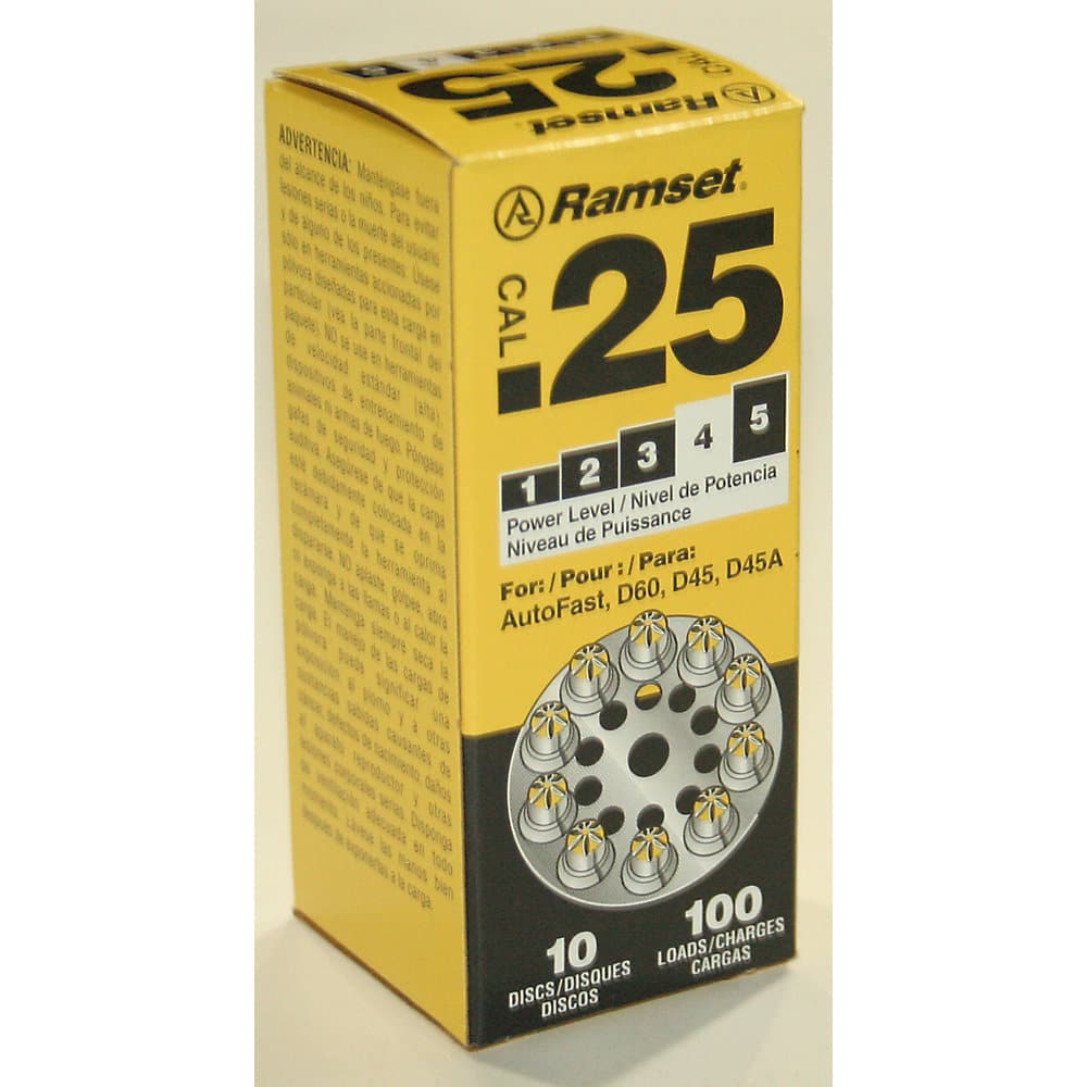 Ramset 25 Cal Disc Load (D-60) (100-Pack) – Your Estimate
